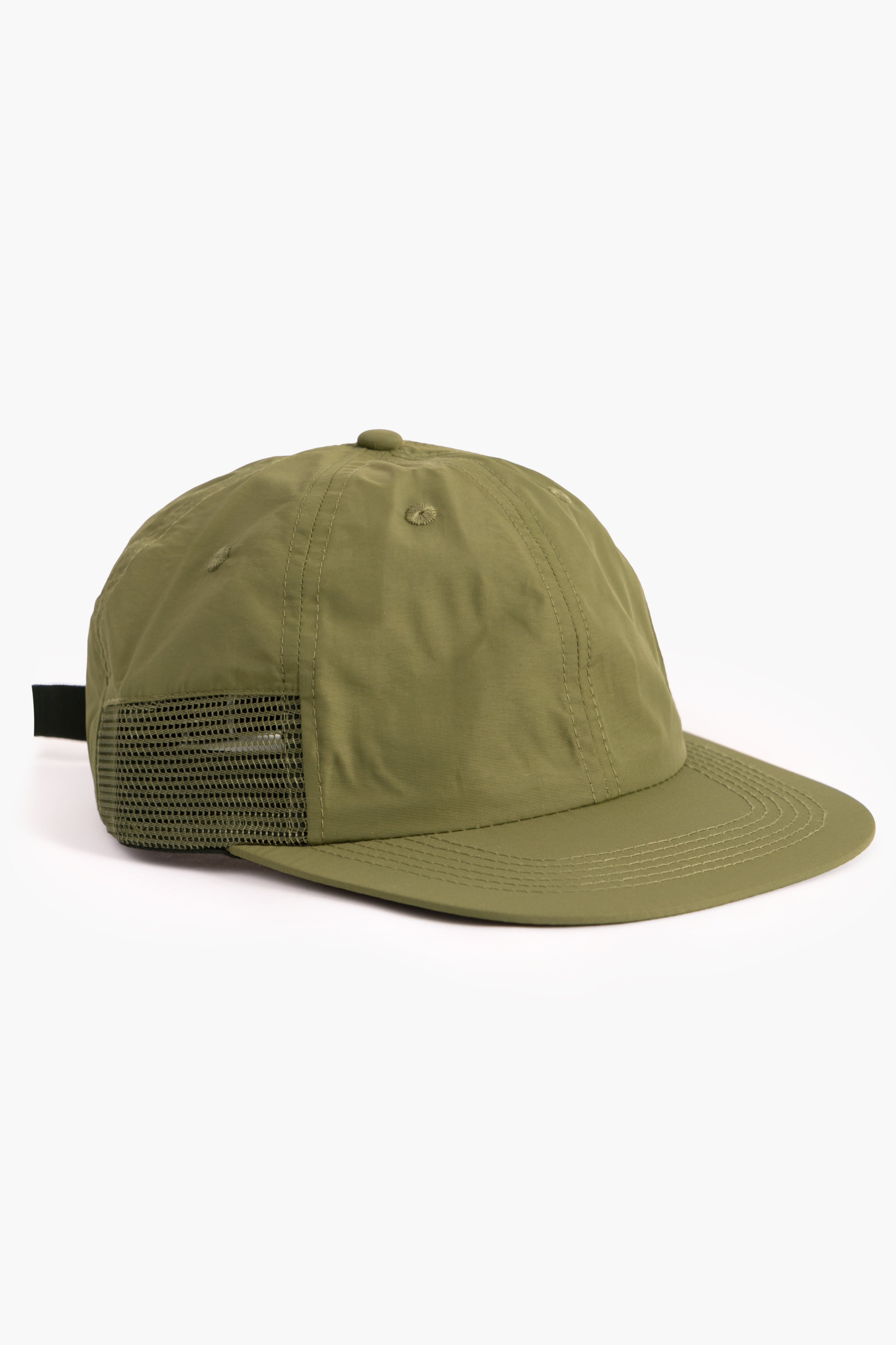 Perfect Nylon 6 Panel Mesh Cap - Olive – Power Goods
